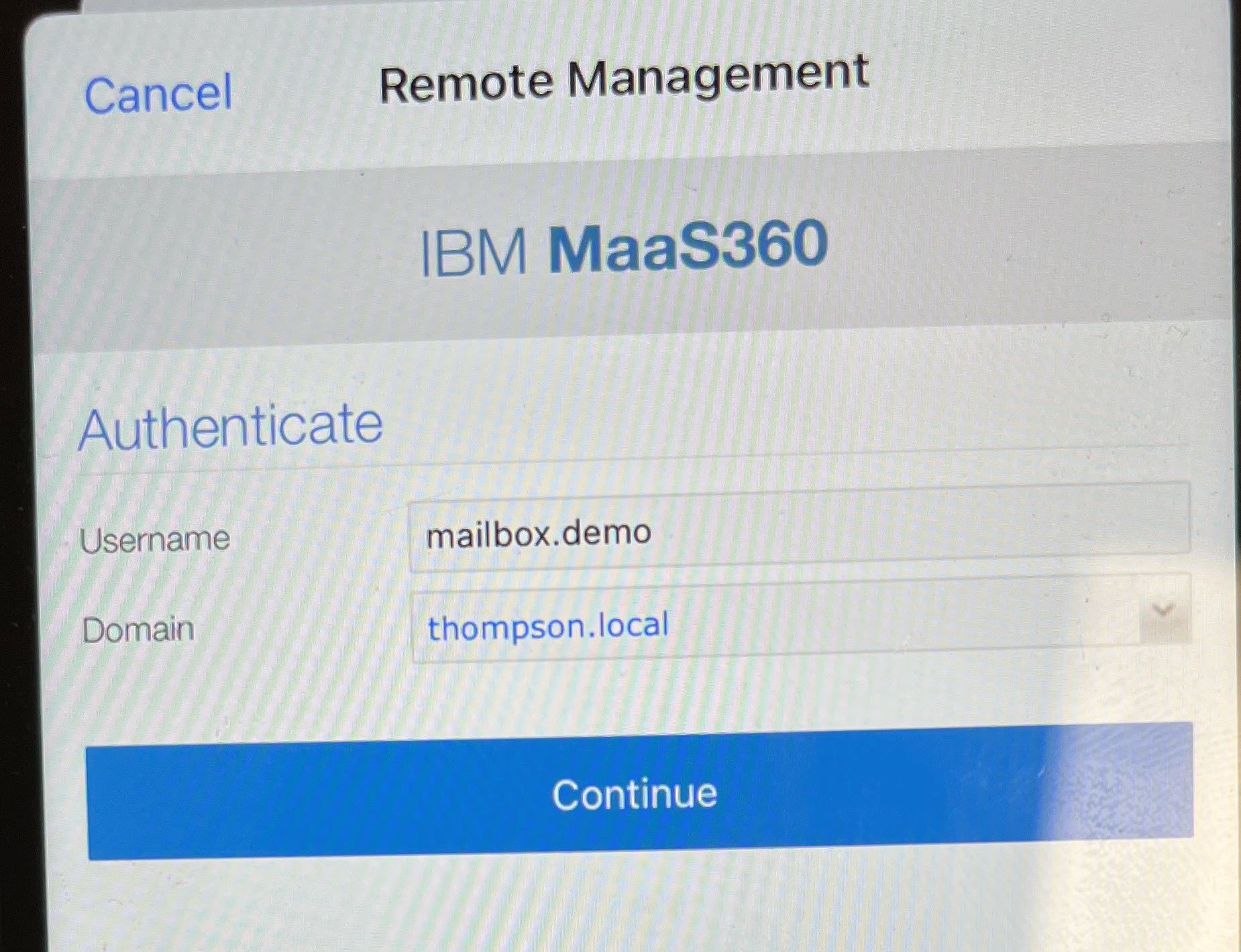 How to register a Thompson Hospitality issued iPhone in Maas360 ...